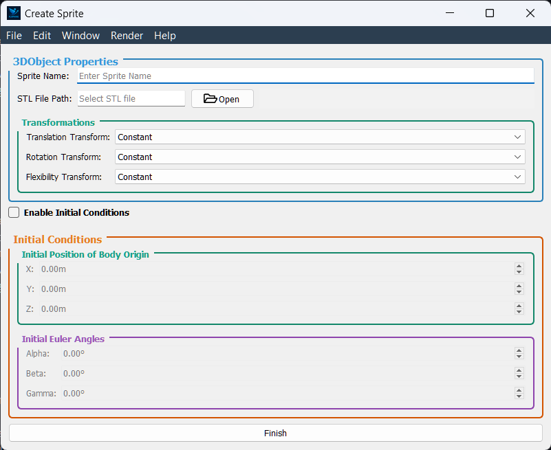 Sprite Creator Window — FlapKine v0.1.0 documentation